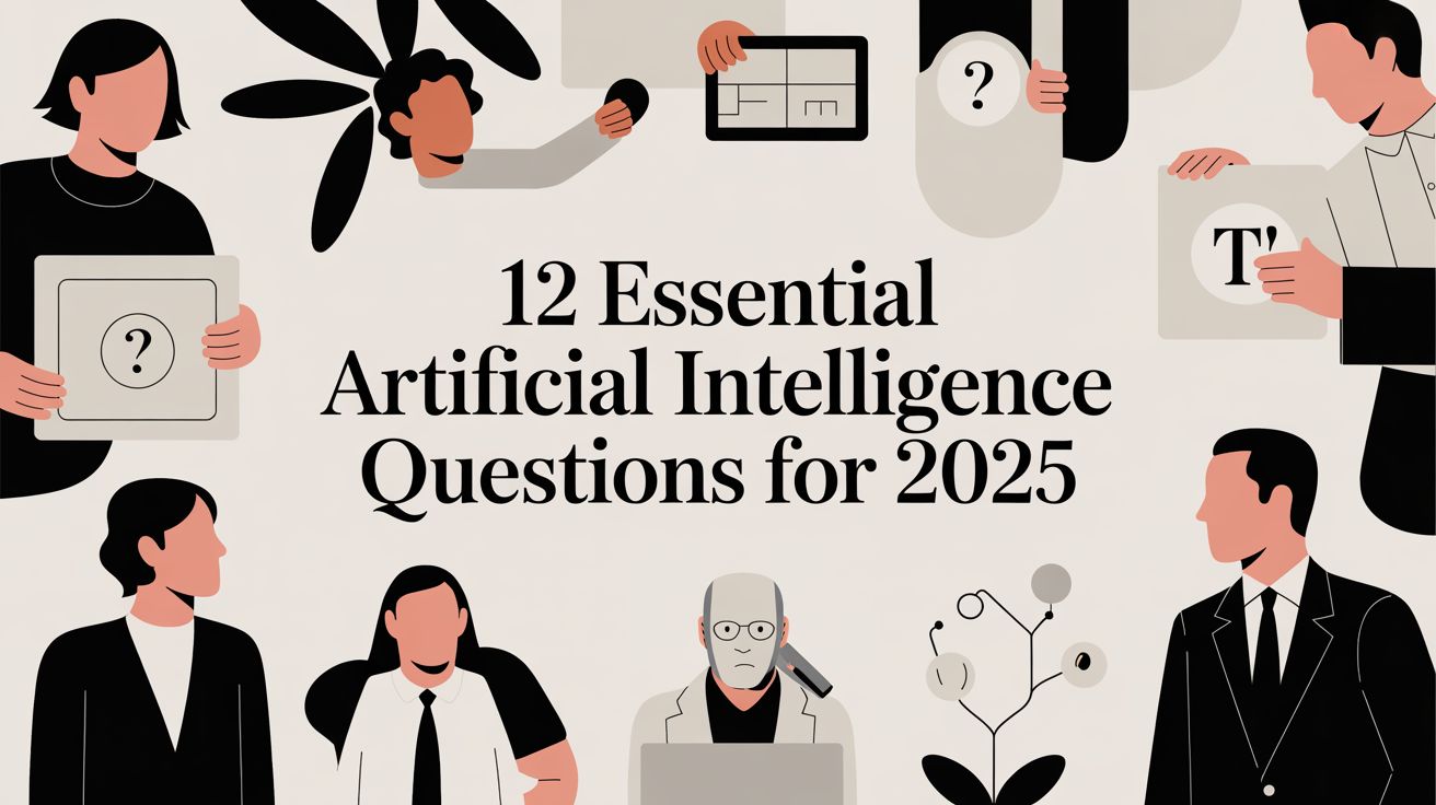 12 Essential Artificial Intelligence Questions for 2025